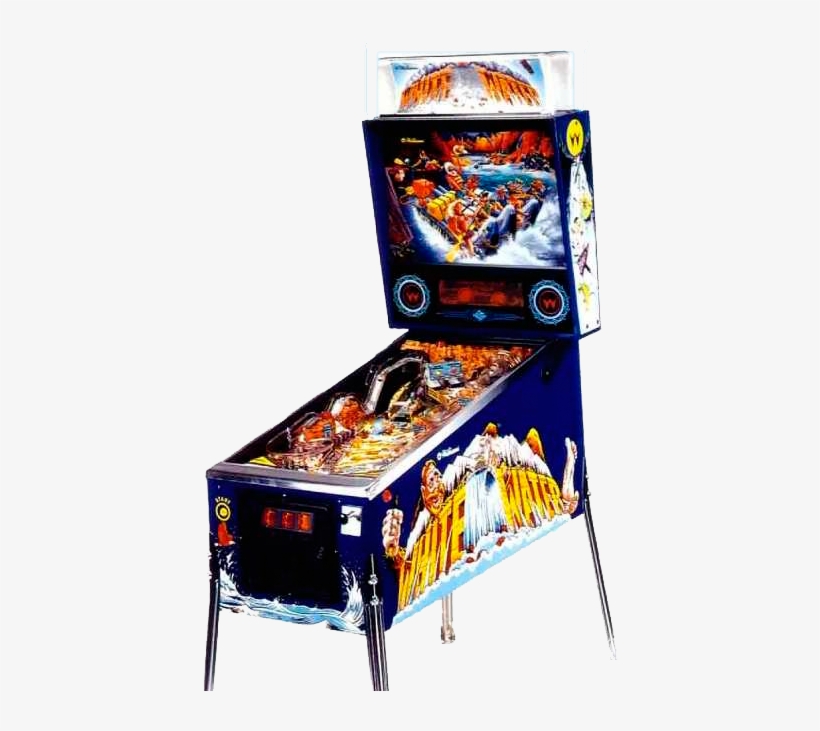 Whitewater Pinball Machine - Pinball Machine White Water Transparent ...