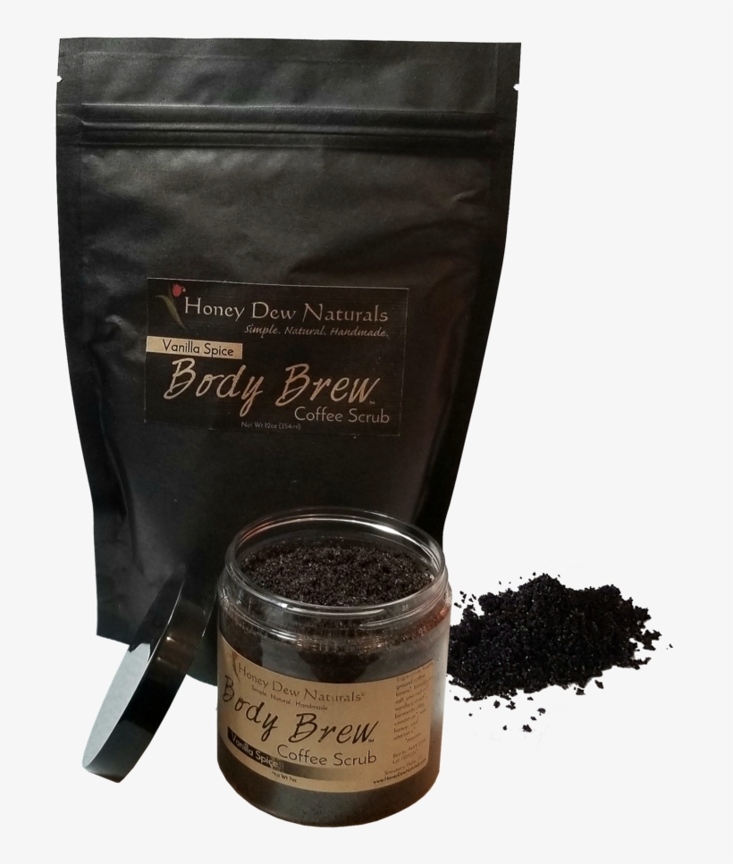 Body Brew™ Coffee Scrub- Vanilla Spice Transparent PNG - 1000x1000 ...