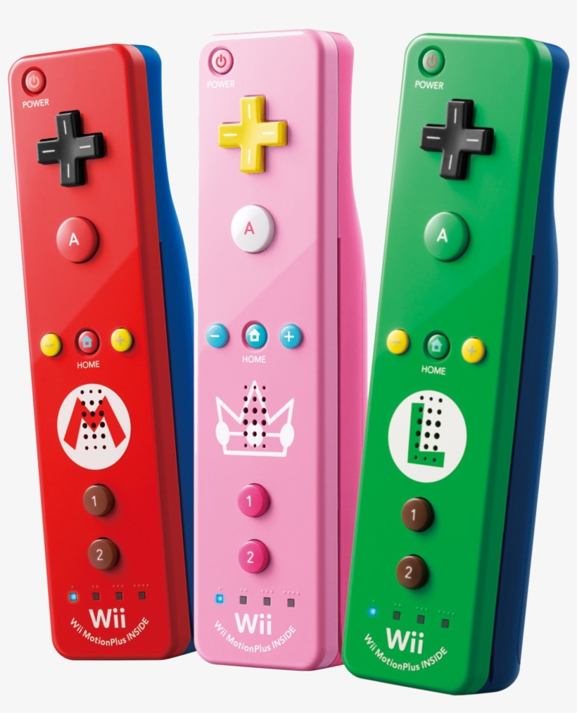 Wii Remote Plus 1 Pcs - Wii Remote Plus Mario Edition For Nintendo Wii ...