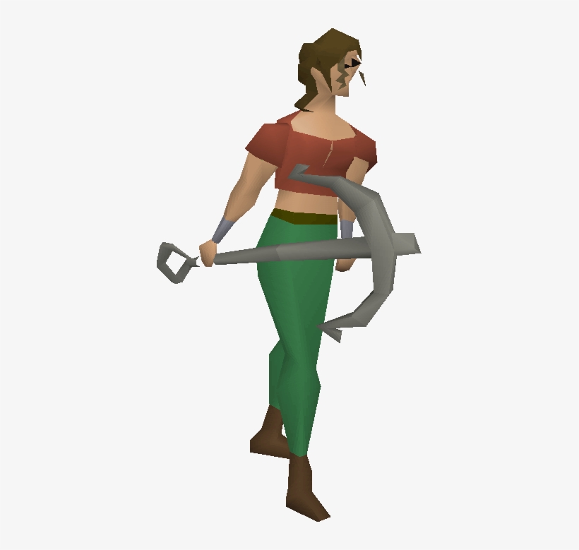 Barrelchest Anchor Equipped - Anchor Old School Runescape Transparent ...