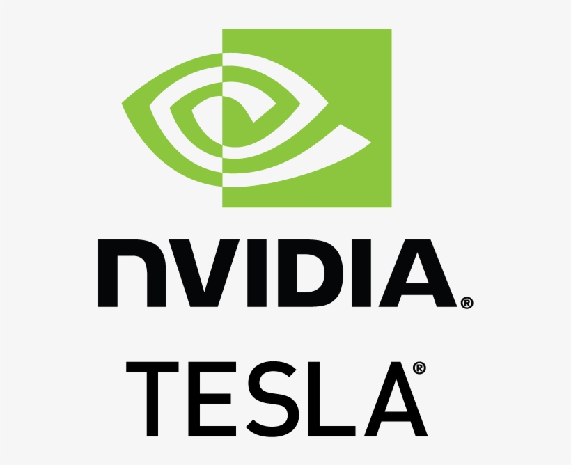 Download Tweet - Nvidia Tesla Logo - HD Transparent PNG - NicePNG.com