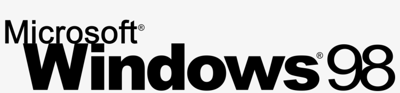 Windows 98 - Windows 98 Logo Png Transparent PNG - 2000x428 - Free ...
