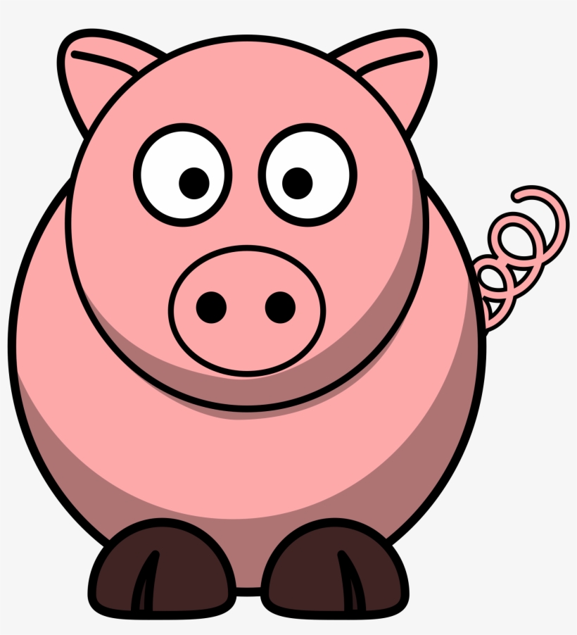 Collection Of Big Pig Clipart High Quality Free Cliparts - Cartoon Pig ...