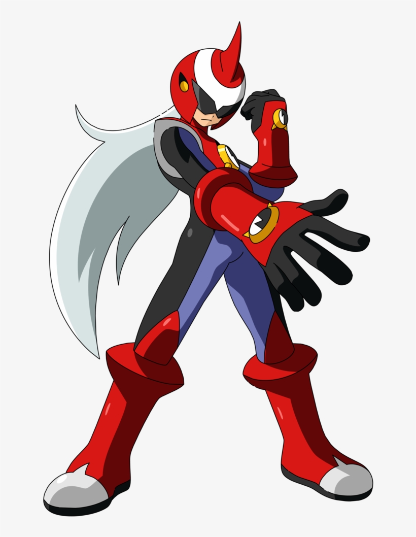 Megaman Nt Warrior Images Protoman - Megaman Nt Warrior Red Transparent ...