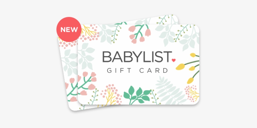 Babylist Gift Cards - Floral Design Transparent PNG - 468x328 - Free ...