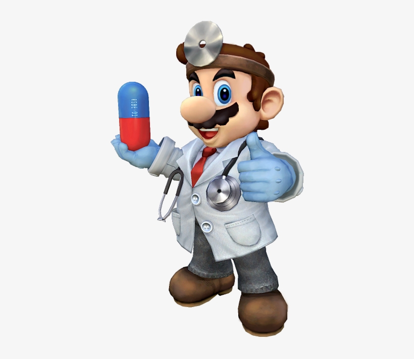 Mario Artwork Without Background - Super Smash Bros Project M Dr Mario ...