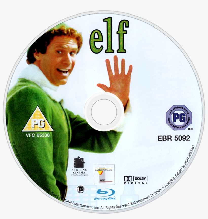 6 - Elf (dvd 2-disc Set) Transparent PNG - 1000x1000 - Free Download on ...