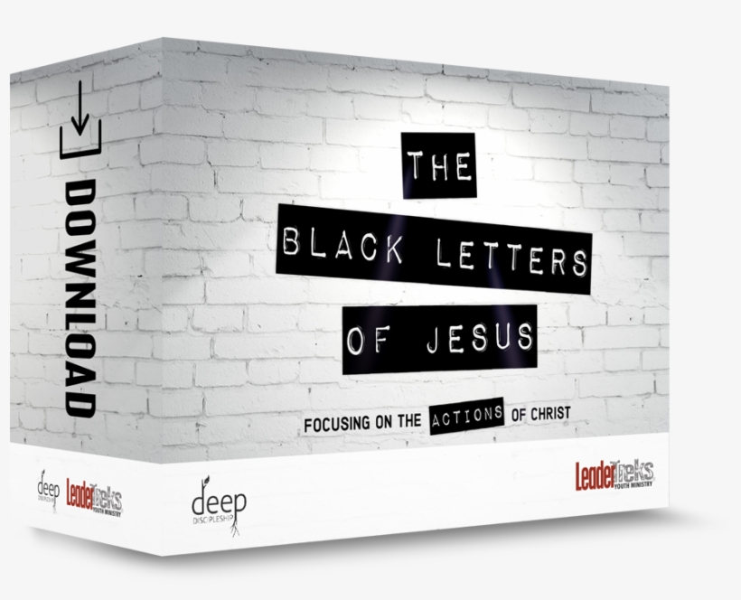 The Black Letters Of Jesus - Black Letters Of Jesus Transparent PNG ...
