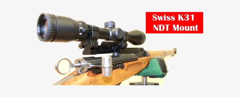 Low-profile Ndt Scope Mount For Swiss K31 Carbine - Swiss Products K31 ...