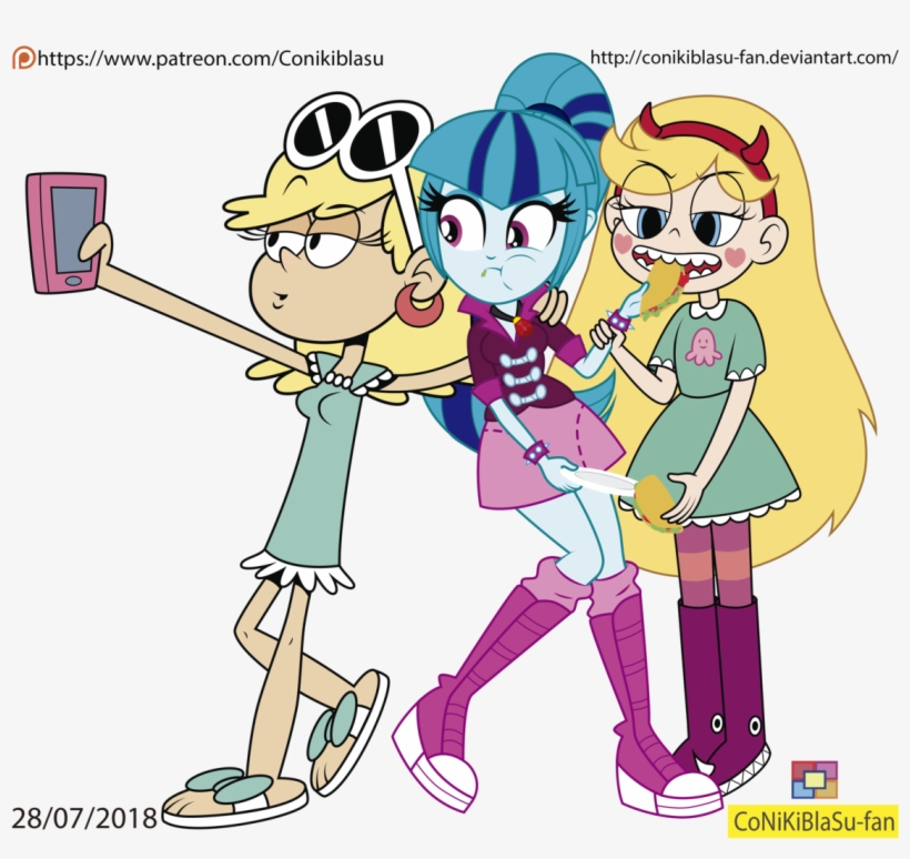 Conikiblasu-fan, Clothes, Crossover, Eating, Equestria - Loud House ...