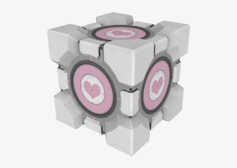 Download Companion Cube - Portal 2 Companion Cube Png - HD Transparent ...