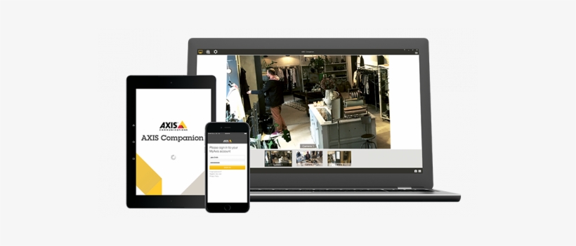 Companion Vms - Axis Communications Transparent PNG - 540x271 - Free ...