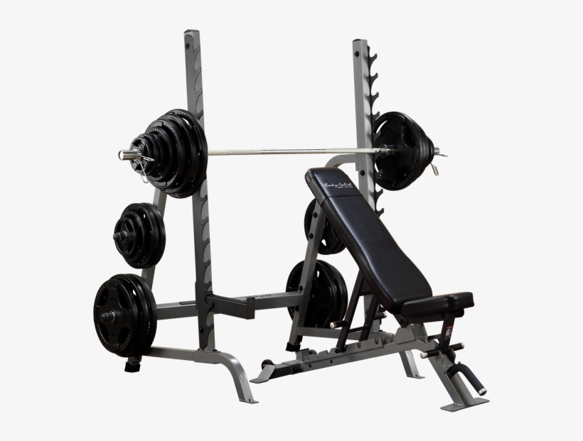 Body Solid Squat/bench Combo Rack - Bench And Squat Rack Combo ...