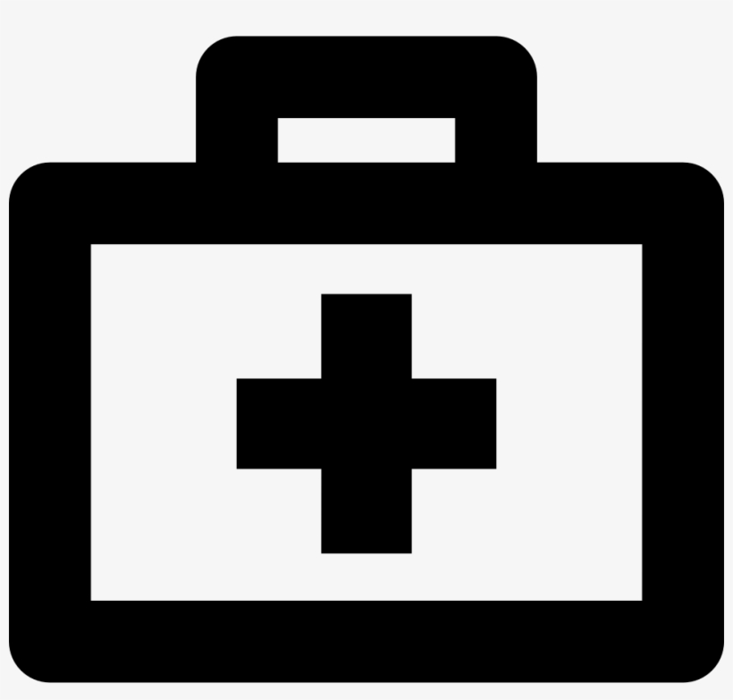 Medical Kit With Plus Sign Outline Comments - Medical Plus Sign ...