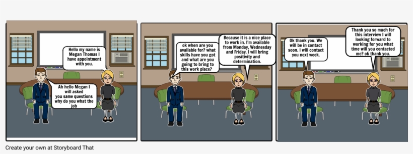 Job Interview - Cartoon Transparent PNG - 1164x385 - Free Download on ...