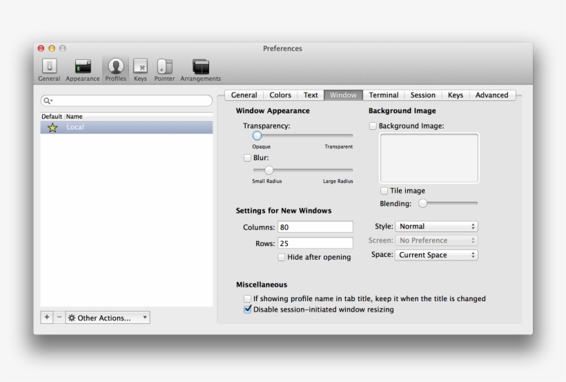 You Can Customize Iterm2's Appearance To Suit Your - Iterm2 Transparent PNG - 2076x1310 - Free ...
