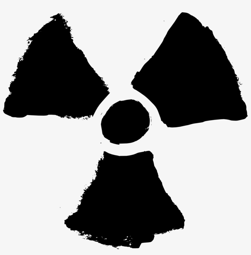 4 Grunge Radioactive Sign - Atomic Bomb Logo Png Transparent PNG ...