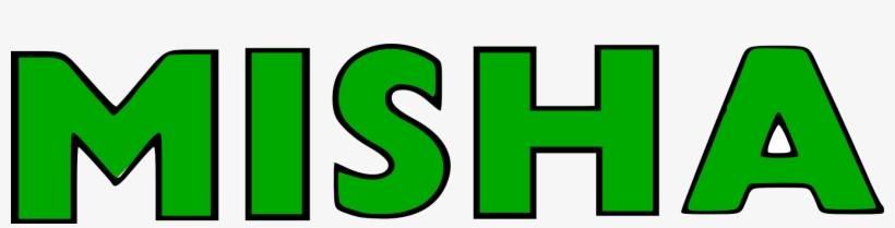 Misha - 14 August Misha Name Dp Transparent PNG - 1850x383 - Free ...