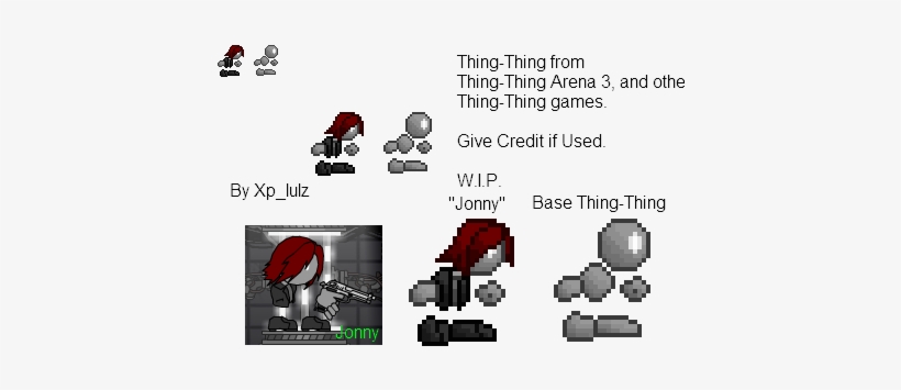 Thing-thing - Thing Thing Sprite Sheet Transparent PNG - 448x299 - Free ...