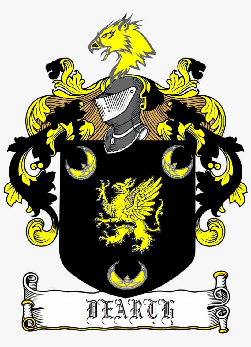 Download Dearth Family Crest - Collyer Coat Of Arms - HD Transparent ...