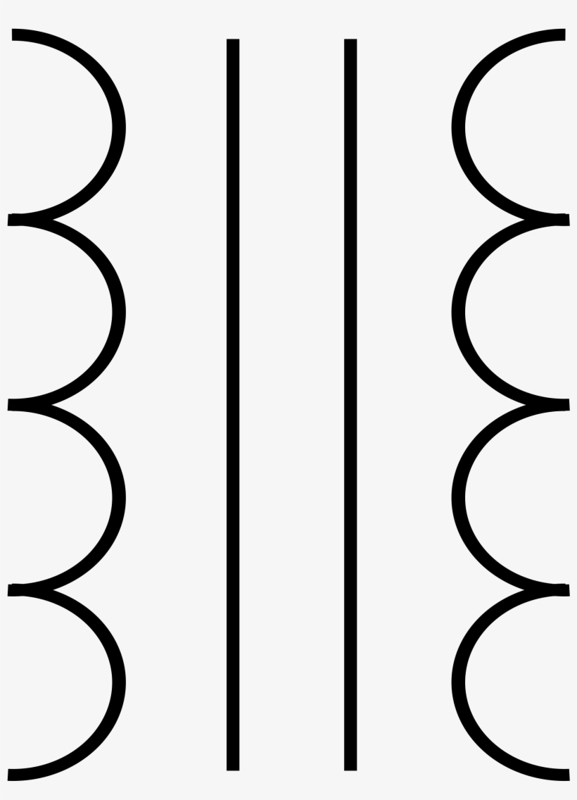 This Free Icons Png Design Of Rsa Iec Transformer Symbol-4 Transparent ...