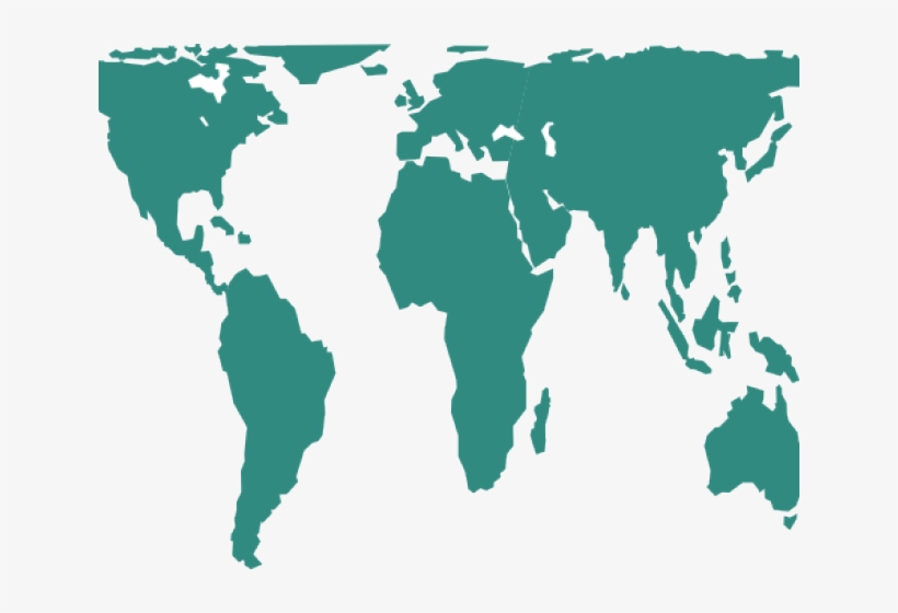 World Map Clipart Vector - Americanflat Marble World Map Shower Curtain ...