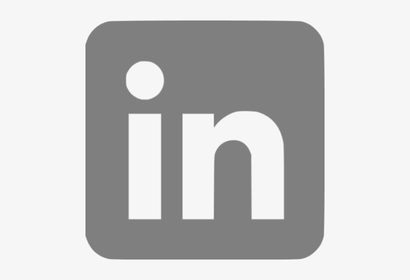 Download Linkedin - Linkedin Logo Grey Png - HD Transparent PNG ...