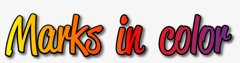 Marks In Color - Circle Transparent PNG - 956x259 - Free Download on ...