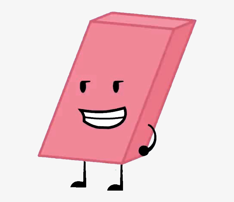 Pink Eraser Png Photo - Battle For Dream Island Eraser Transparent PNG ...