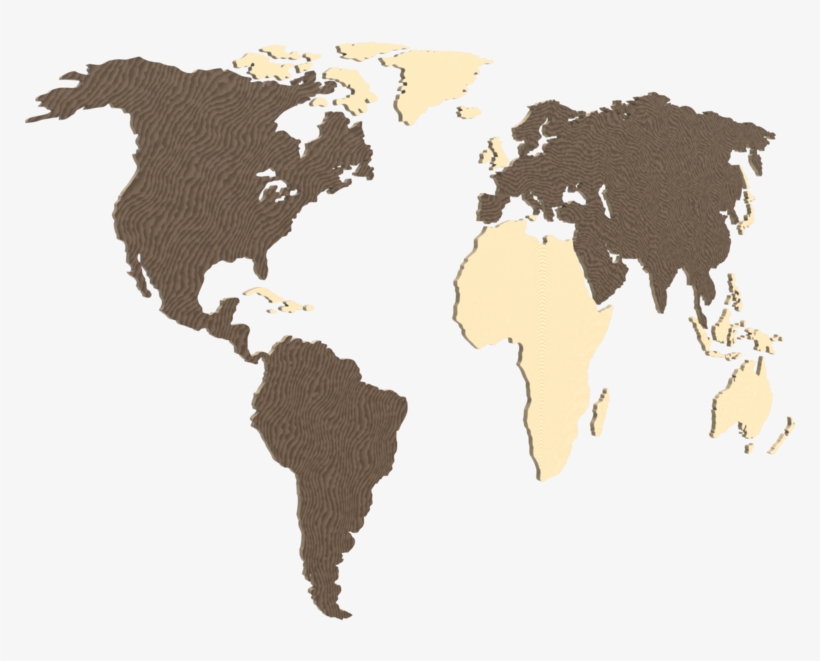 World Map Render - World History World Map Regions Transparent PNG ...