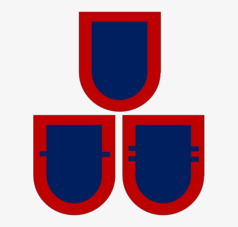 Us Army 505th Inf Reg Flashes - 2 505 Pir Flash Transparent PNG ...