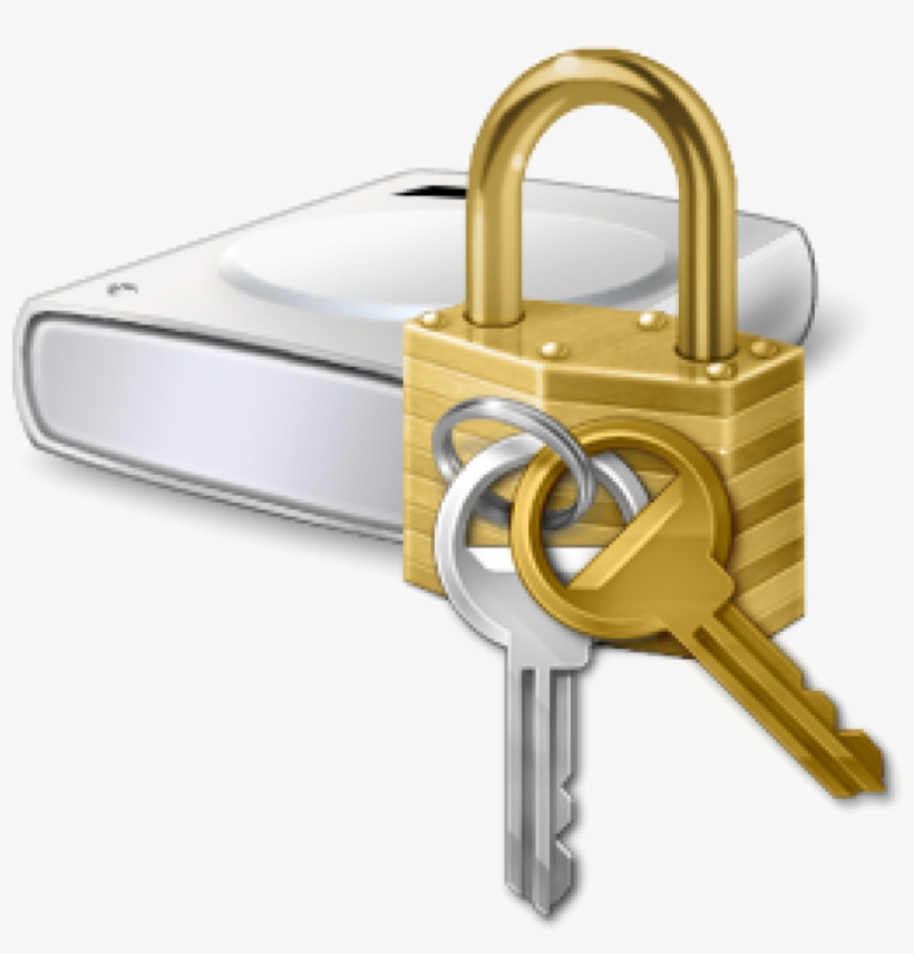 New Year Resolution - Bitlocker Drive Encryption Icon Transparent PNG ...