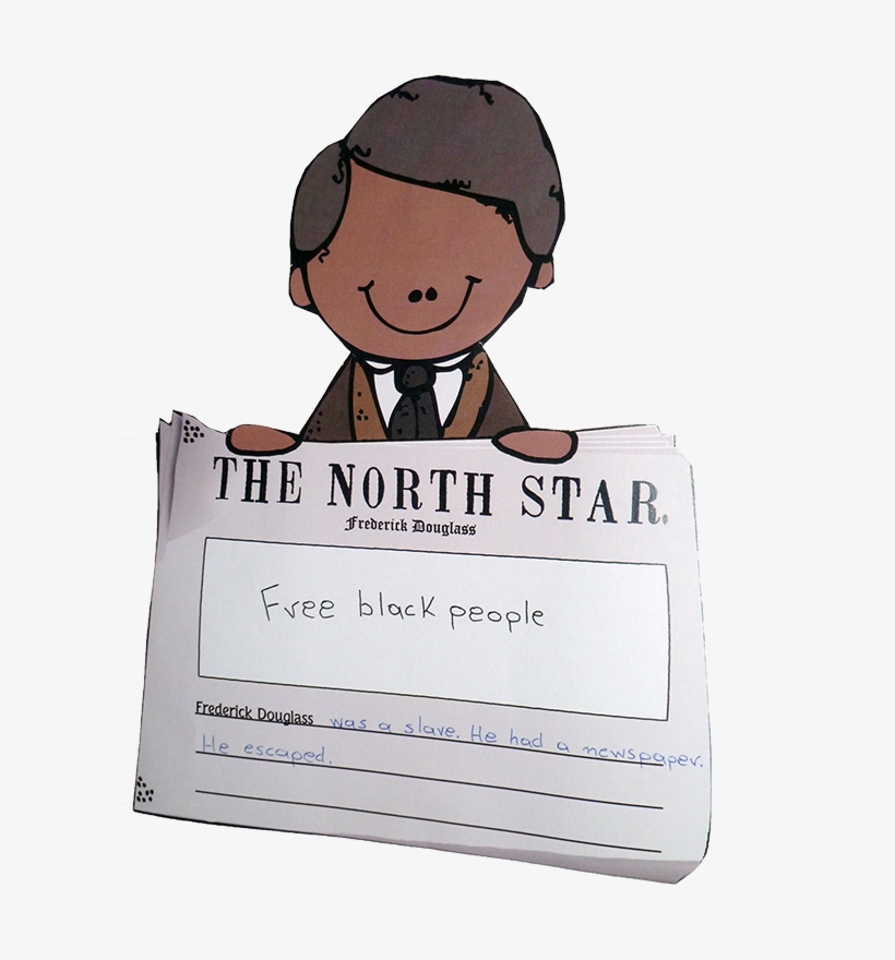 Frederick Douglass Craftivity From My Black History - Cartoon ...