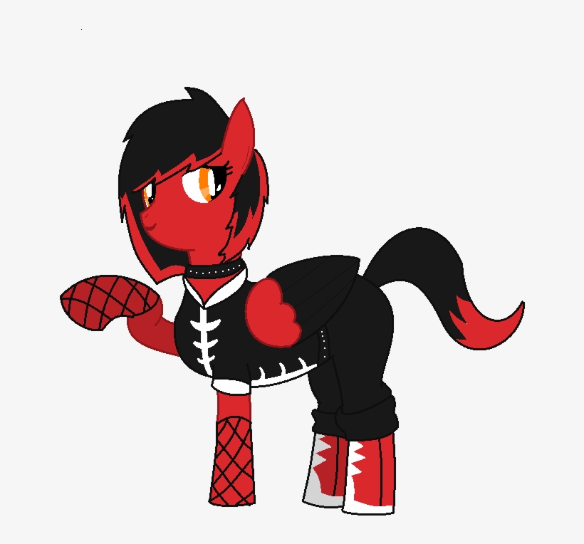 Cute Emo Pony - Drawing Transparent PNG - 769x711 - Free Download on ...
