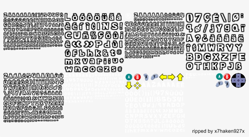 Download Click For Full Sized Image Fonts - Spongebob Squarepants Font ...