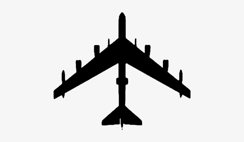 B-52 Emblem Bo - B 52 Bomber Silhouette Transparent PNG - 480x480 ...
