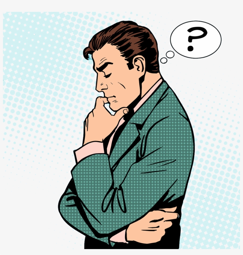 Royalty-free Stock Photography Thought Clip Art - Questioning Something ...