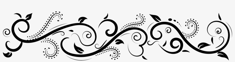 Floral Line Png Transparent PNG - 7000x1595 - Free Download on NicePNG