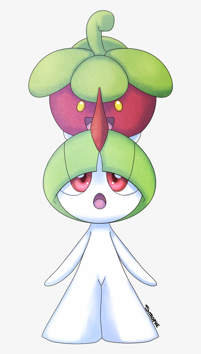 Oc Artbounsweet & Ralts - Pokemon Bounsweet Evolution Mega Transparent ...