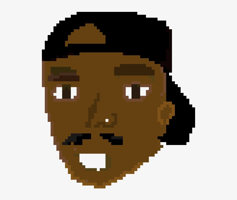 Tupac - Pixel Art Transparent PNG - 860x810 - Free Download on NicePNG