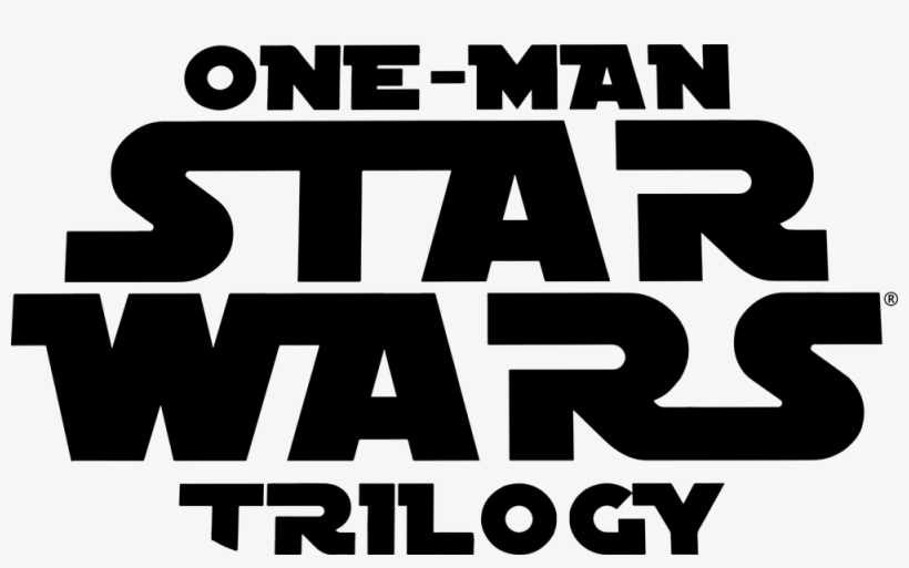 One Man Star Wars - Star Wars Trilogy Logo Png Transparent PNG ...