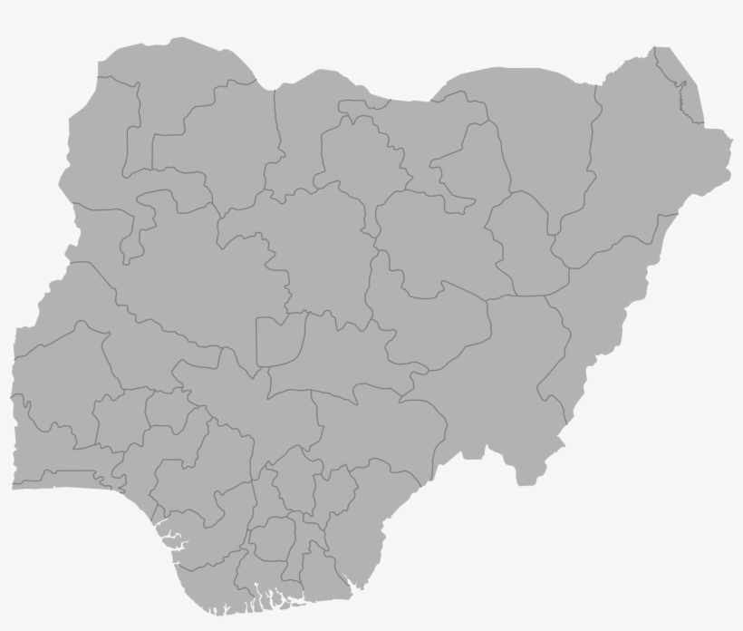 Open - Map Of Nigeria Transparent PNG - 2000x1539 - Free Download on ...