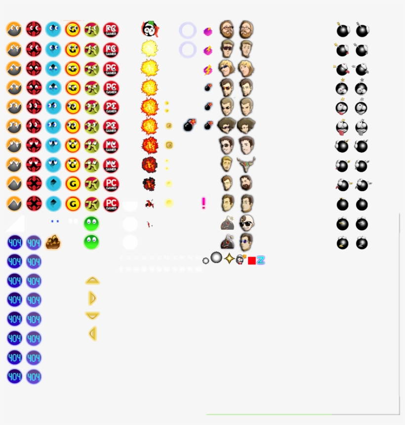 Transparent Pacman Sprite Png Pacman Sprite Sheet Png, Png Download Vhv ...