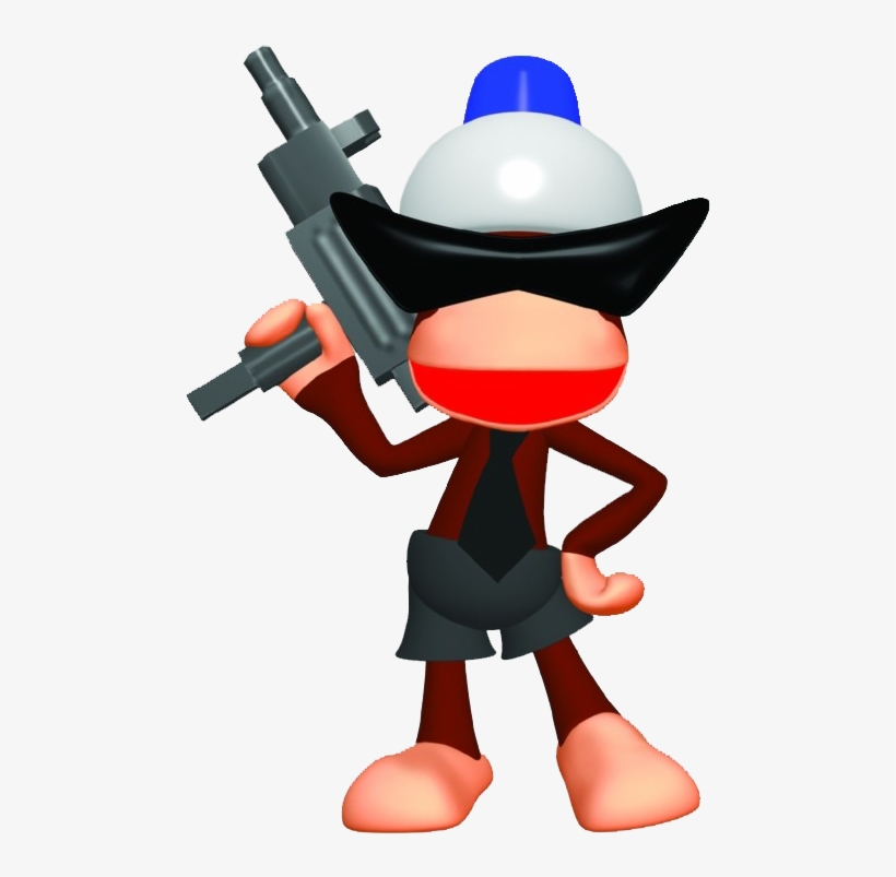 Ape Escape Black Monkey Transparent PNG - 399x600 - Free Download on ...