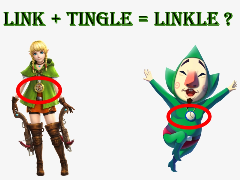 So Linkle Is Tingle's Child Or Descendant - Face Transparent PNG ...