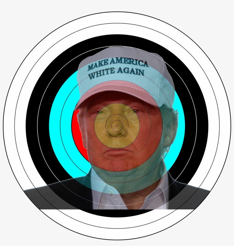 Donald Trump Archery Target Transparent PNG - 1600x1600 - Free Download ...
