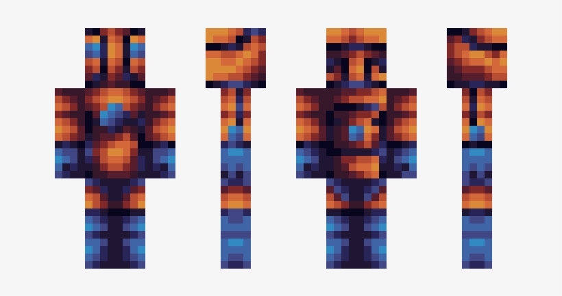 Minecraft Skin Fnaf Springtrap Transparent PNG - 750x442 - Free ...