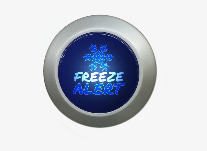 Freeze Alert Fridge Magnet - Refrigerator Magnet Transparent PNG ...