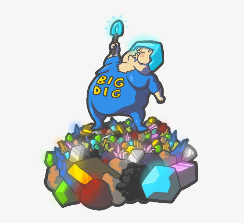 Wikia Visualization Main - Big Dig Minecraft Transparent PNG - 600x680 ...