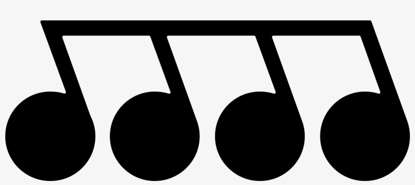 Musical Notes Clipart Individual - Music Notes Individual Transparent ...